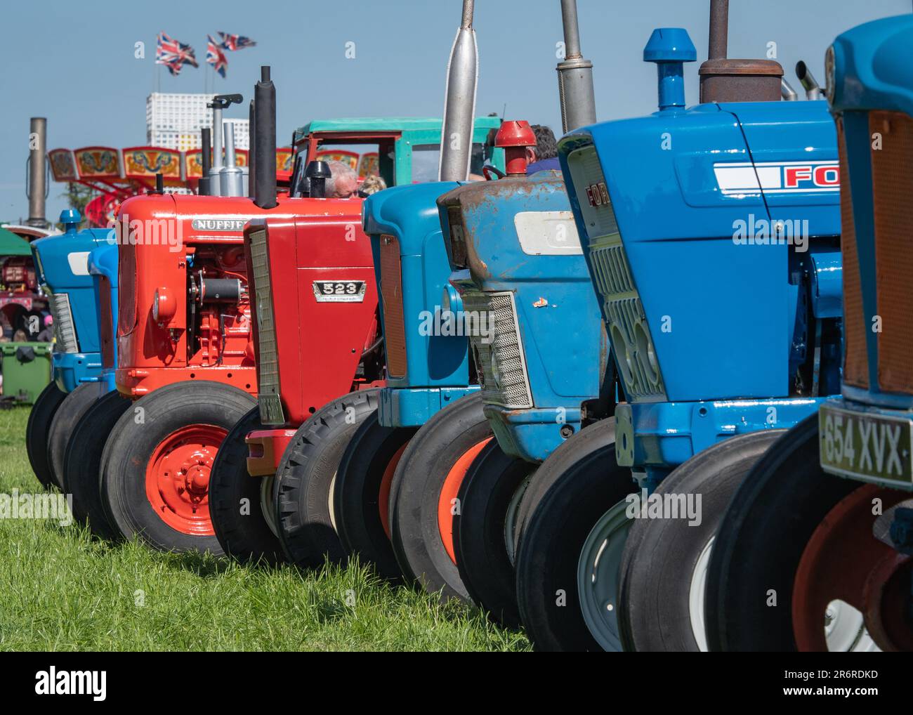Tractors - Smallwood Steam & Vintage Rally 2023 Stock Photo - Alamy