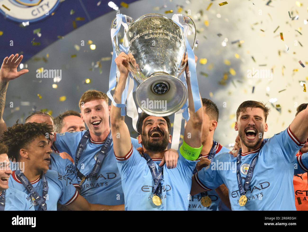 Champions league trophy inter hi-res stock photography and images - Alamy