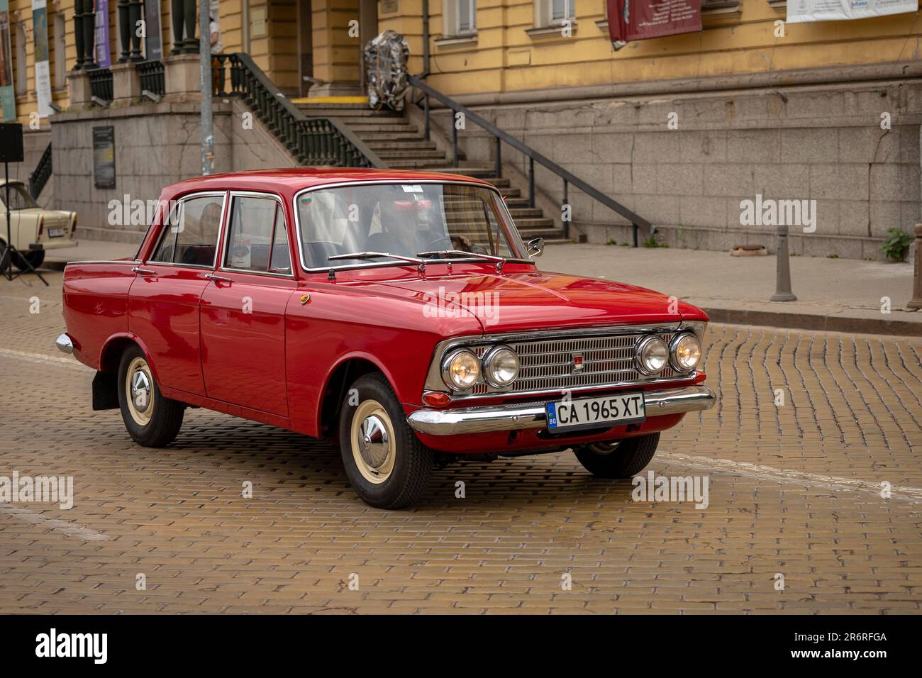 Car moskvich hi-res stock photography and images - Alamy