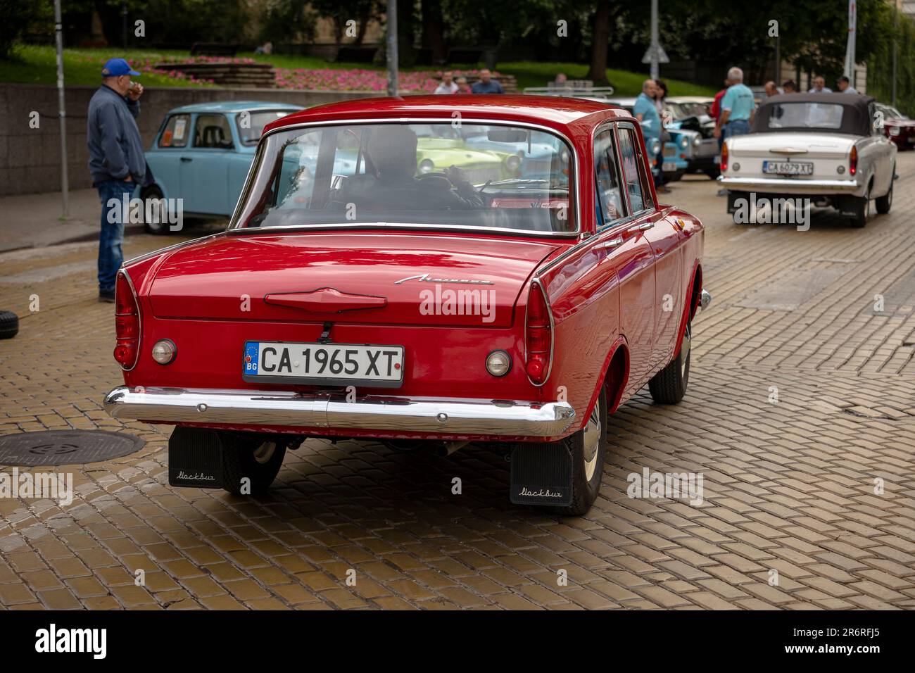 Car moskvich hi-res stock photography and images - Alamy