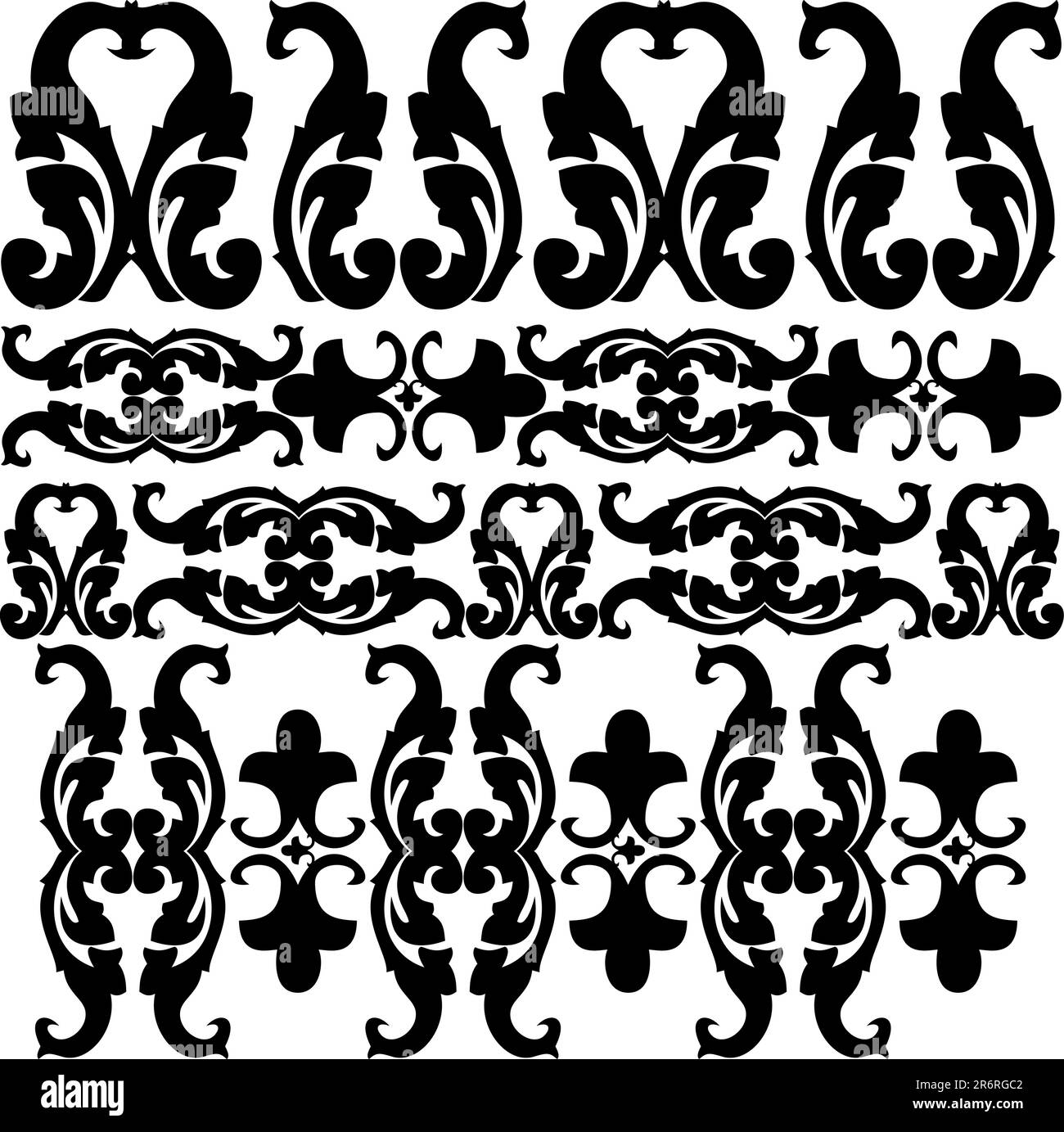 collection of vector patterns set. see portfolio for different ...