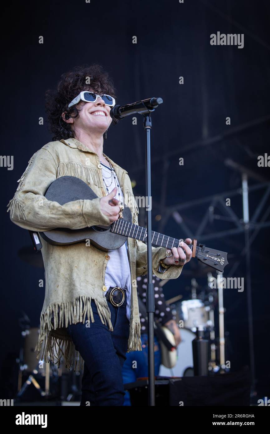 Oslo, Norway. 09th, June 2023. The American singer and songwriter LP ...