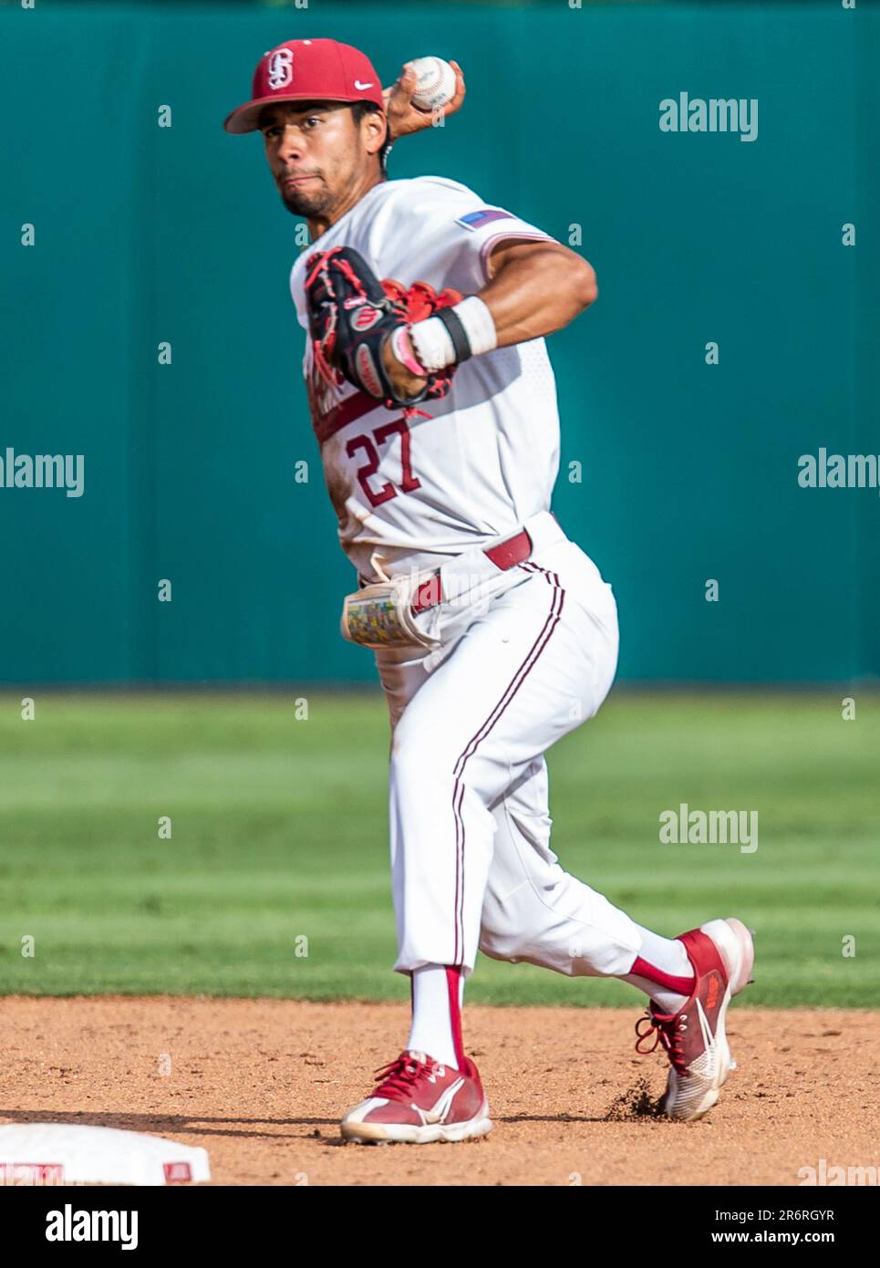 Stanford infielder short stop temo becerra hi-res stock photography and ...