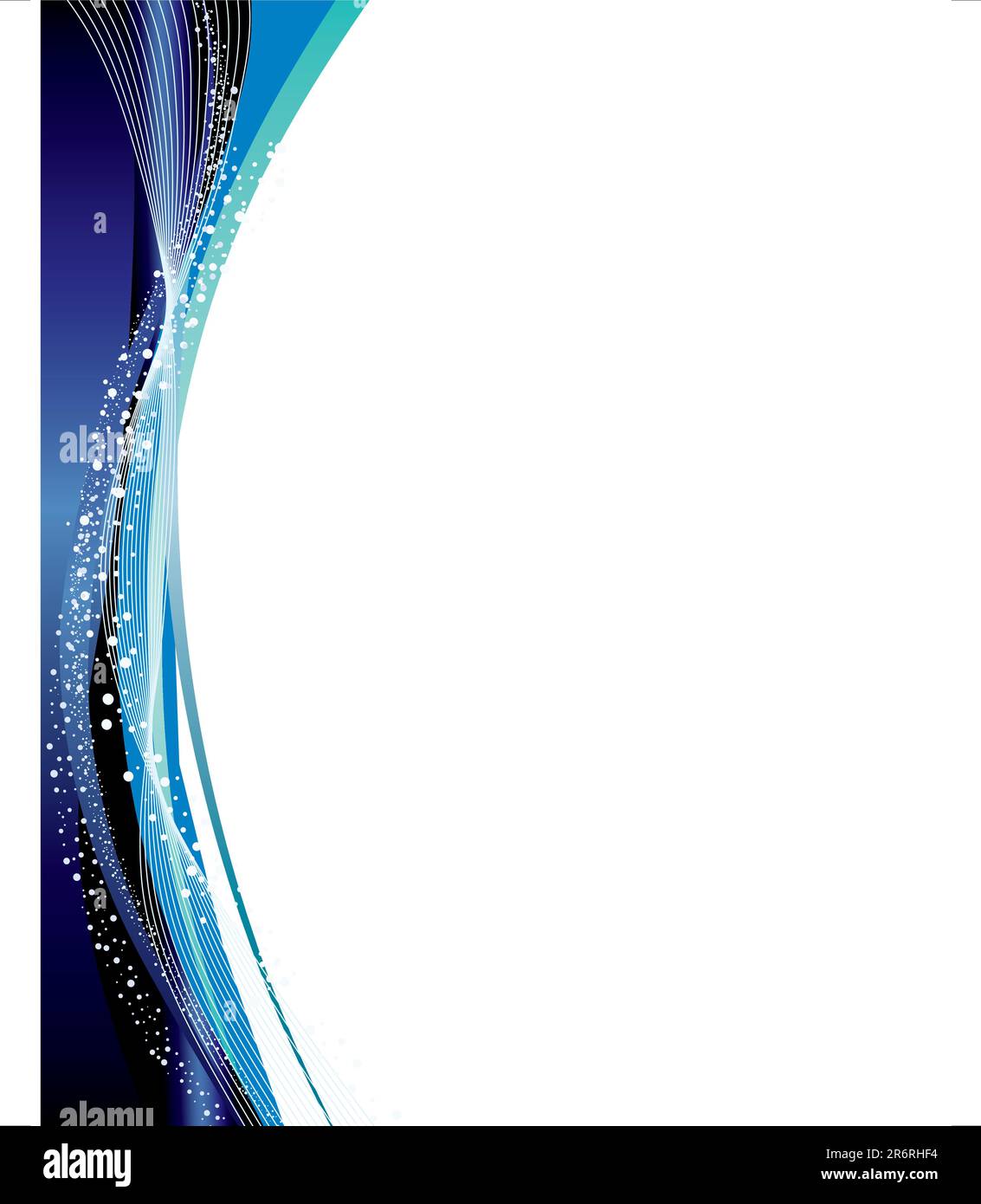 Abstract vector frame background with bubbles spray Stock Vector Image ...