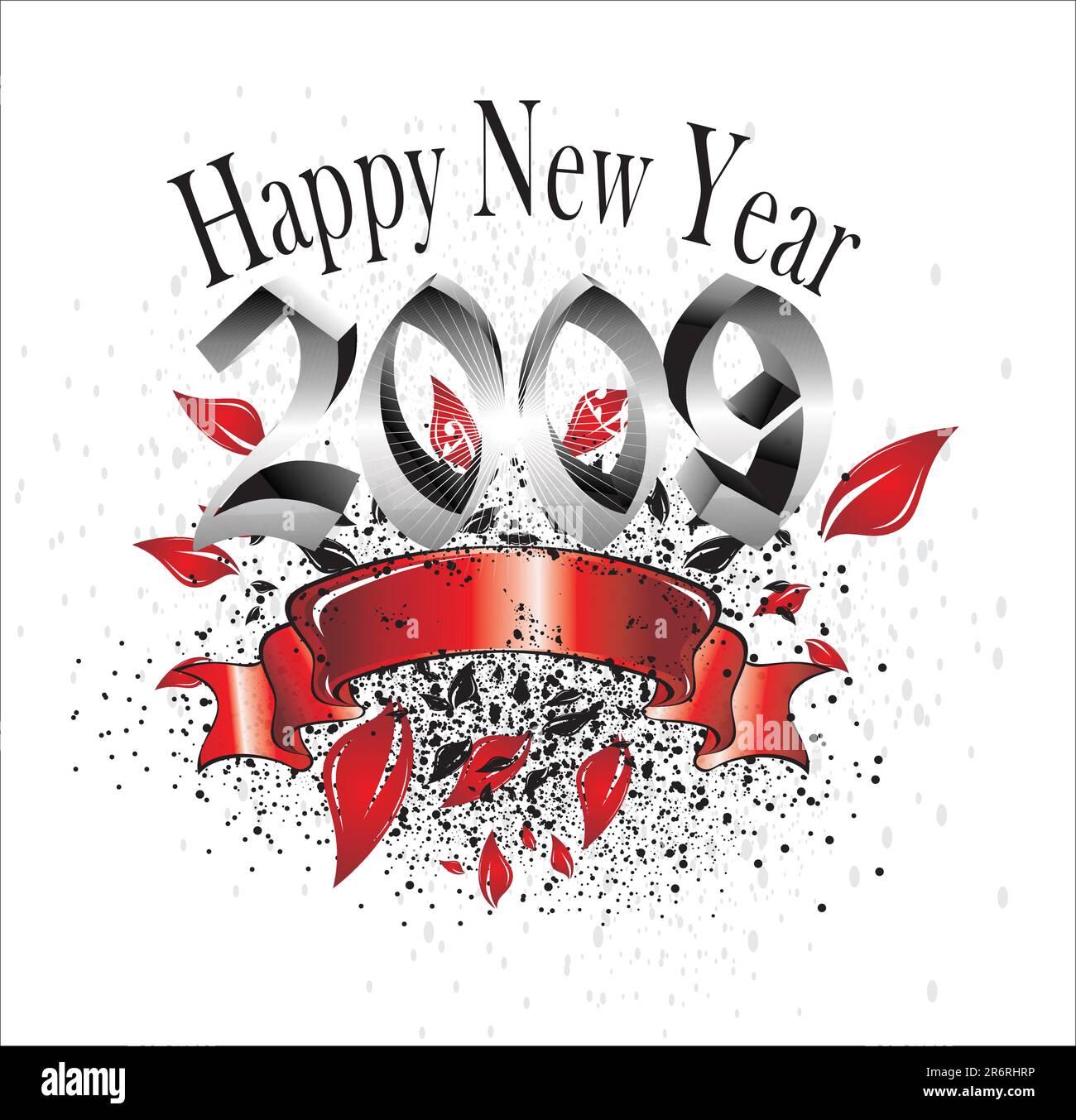 2009 red Stock Vector Images - Alamy