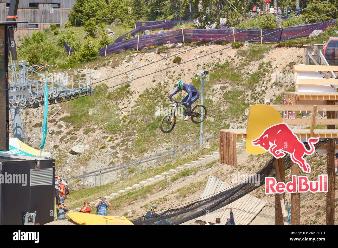 2023 uci downhill world cup hi-res stock photography and images - Alamy