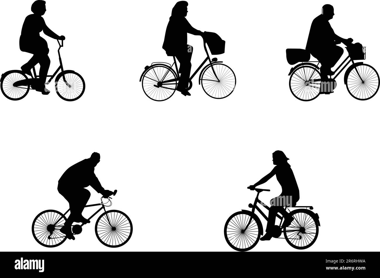 Bicycle boys Stock Vector Images - Alamy