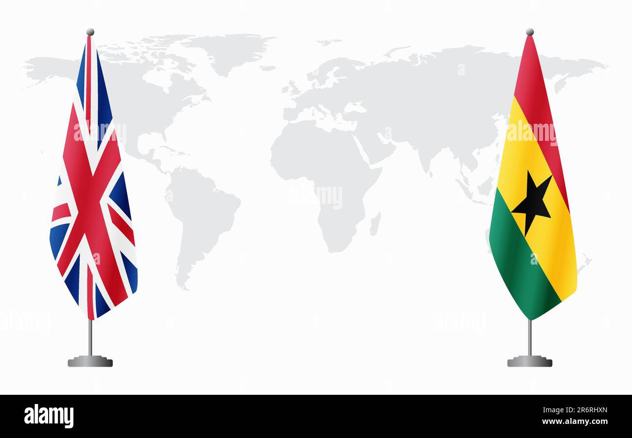 Ghana flag london Stock Vector Images - Alamy