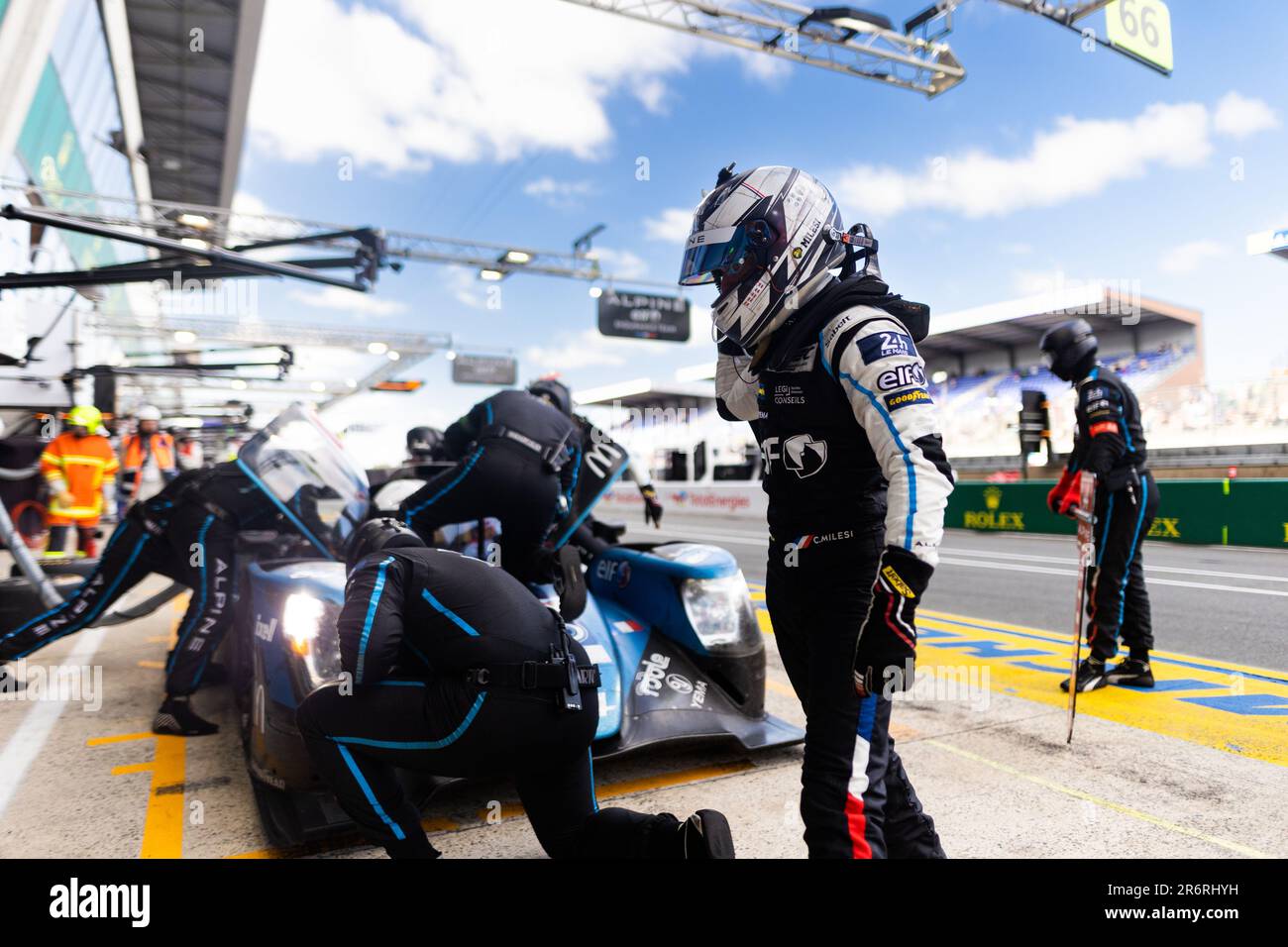 MILESI Charles (fra), Alpine Elf Team, Oreca 07 - Gibson, portrait ...