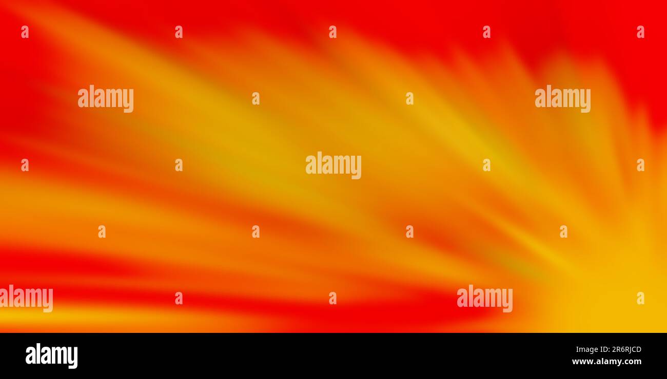 Orange and red sunbeam burst of light Stock Photo - Alamy