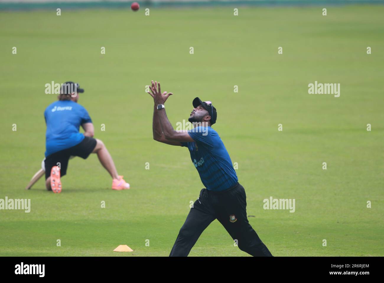 Ebadot Hossain as Bangladeshi cricketers attend practice session at the ...