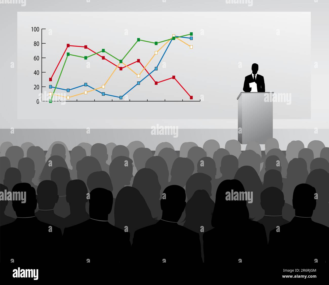 Listen viewer Stock Vector Images - Alamy