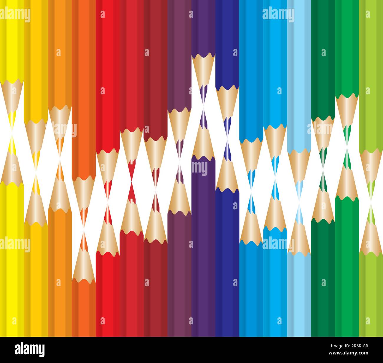 pencils for backgrounds - vector illustration Stock Vector Image & Art ...