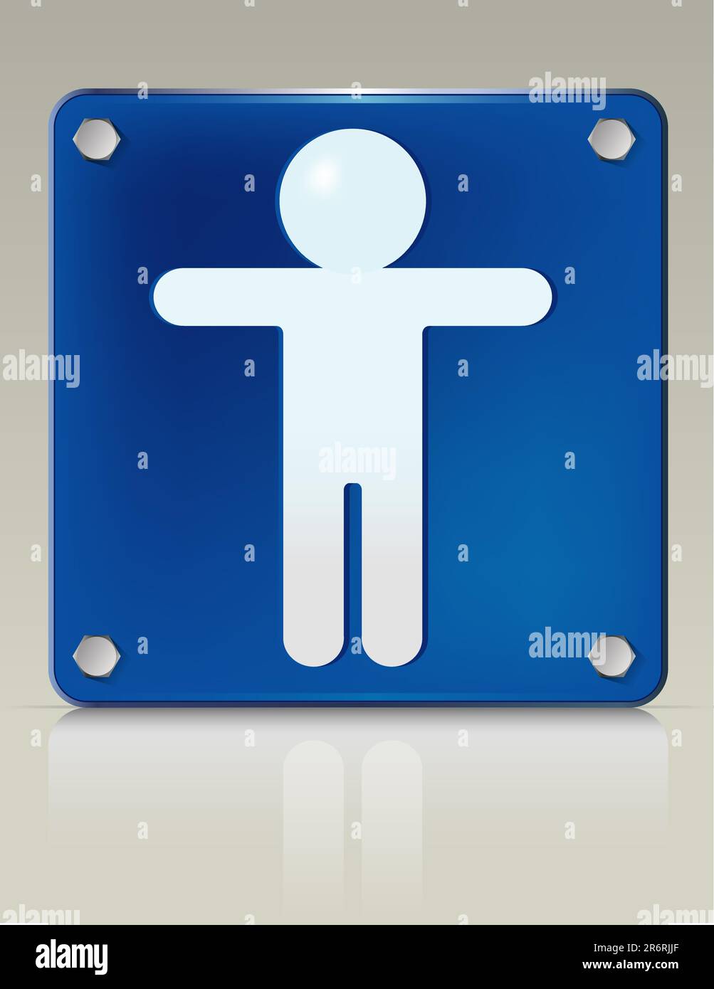 Male toilet sign urinal Stock Vector Images - Alamy