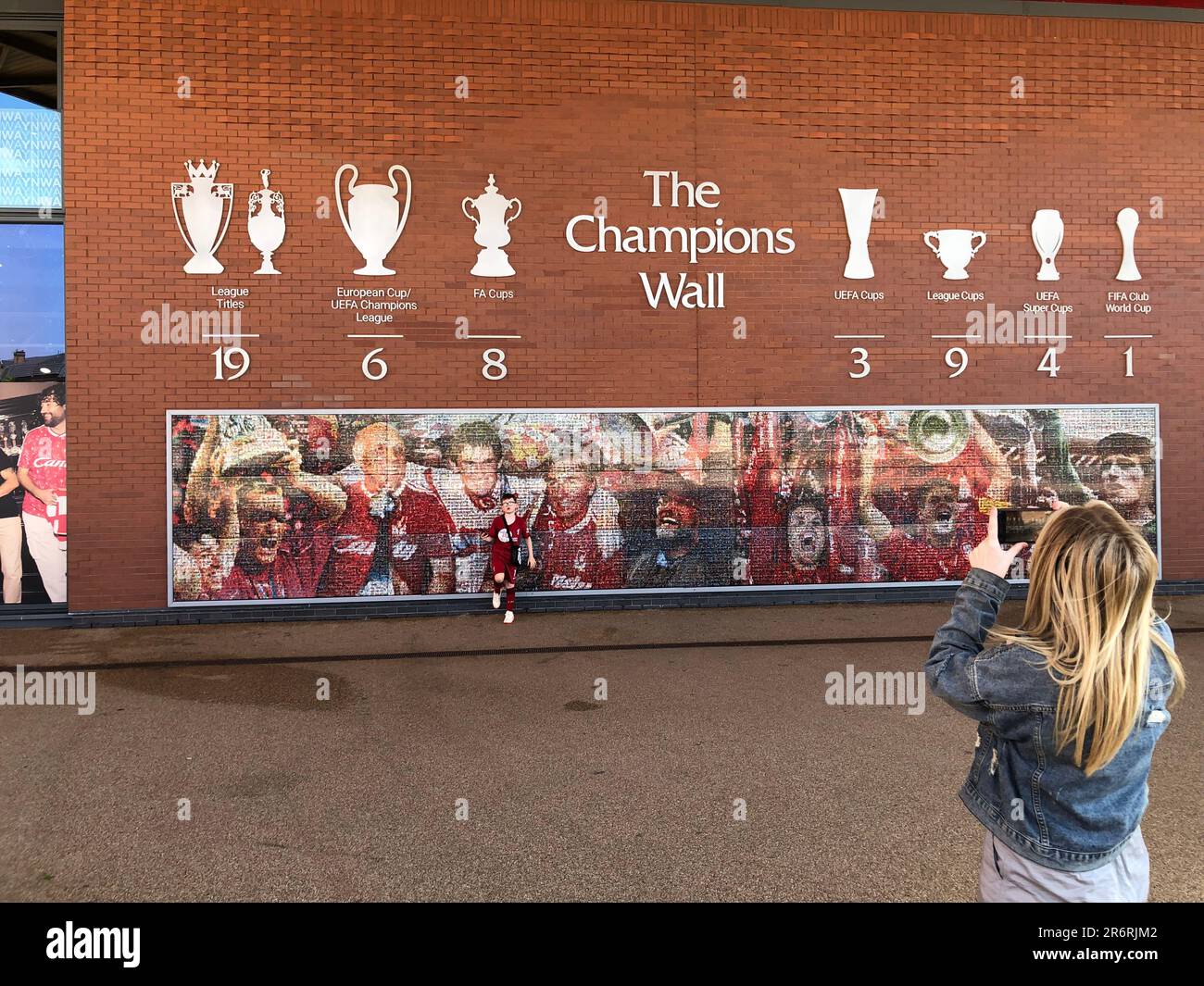 Anfield Stadium Home of Liverpool FC Stock Photo - Alamy