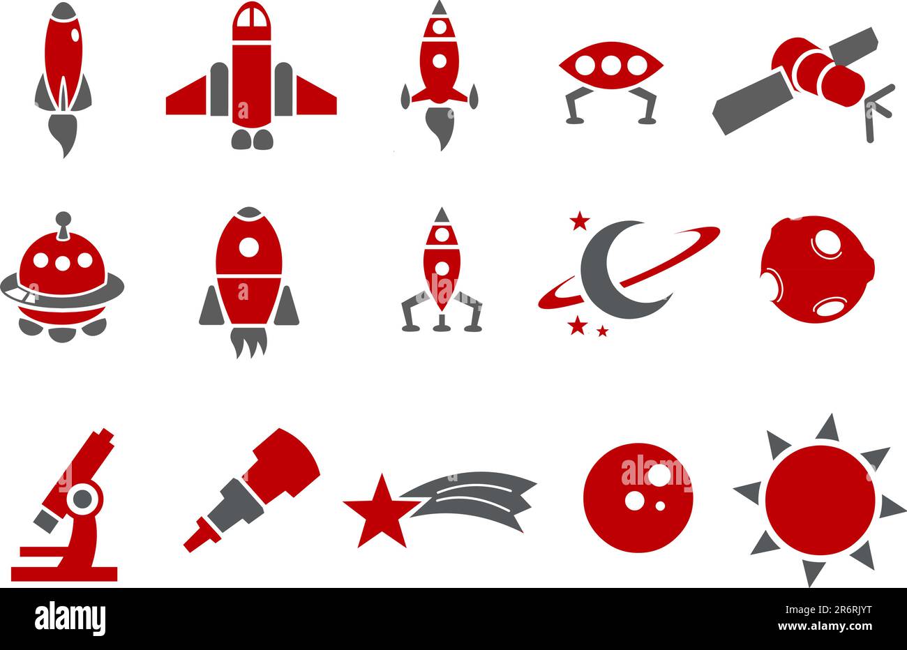 Space series Stock Vector Images - Alamy