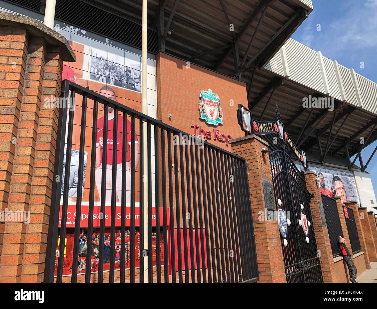 Anfield Stadium Home of Liverpool FC Stock Photo - Alamy