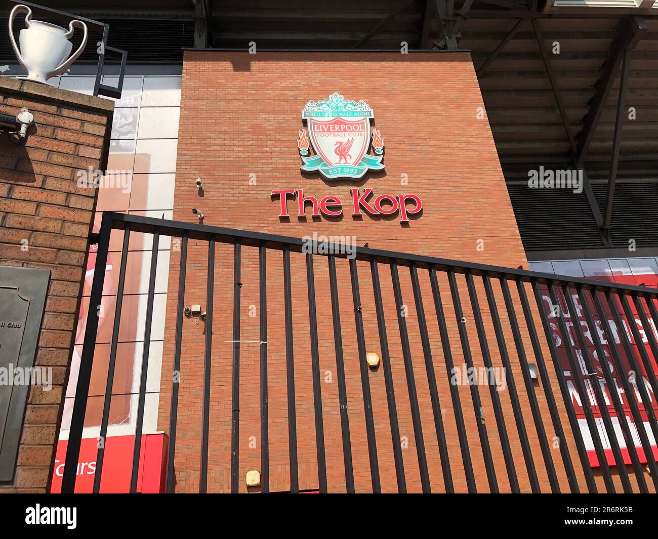 Anfield Stadium Home of Liverpool FC Stock Photo - Alamy