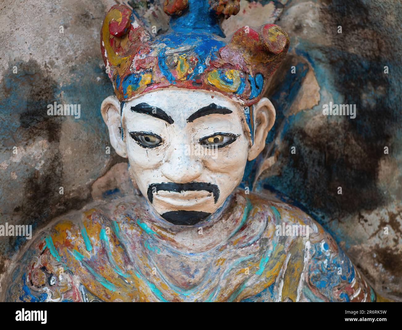 Thanh image at Den Doc Cuoc, Tam Toa Thanh Mau, a small temple for ...