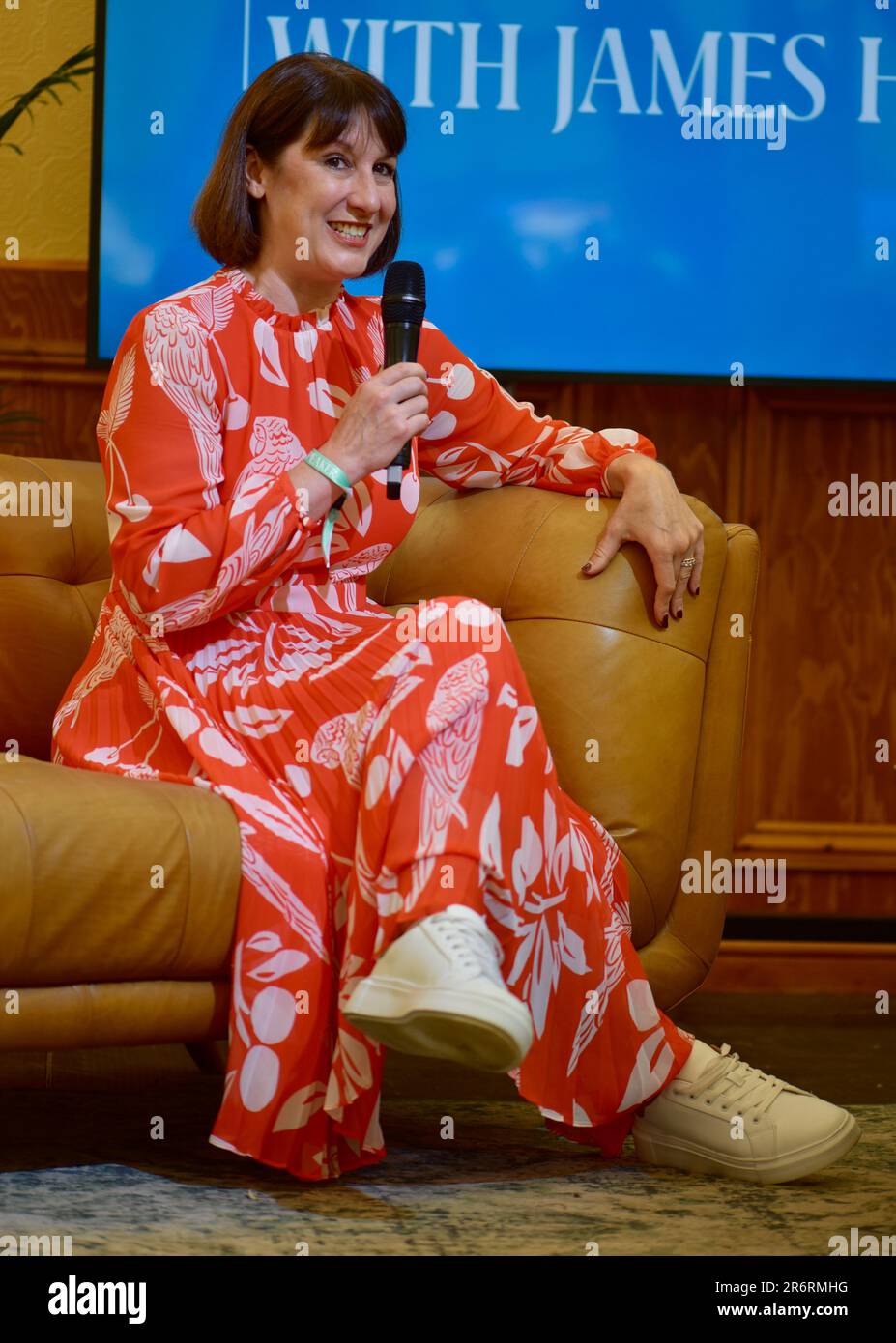 Oxford, UK. 11th June 2023. Rachel Reeves - Labour Shadow Chancellor ...