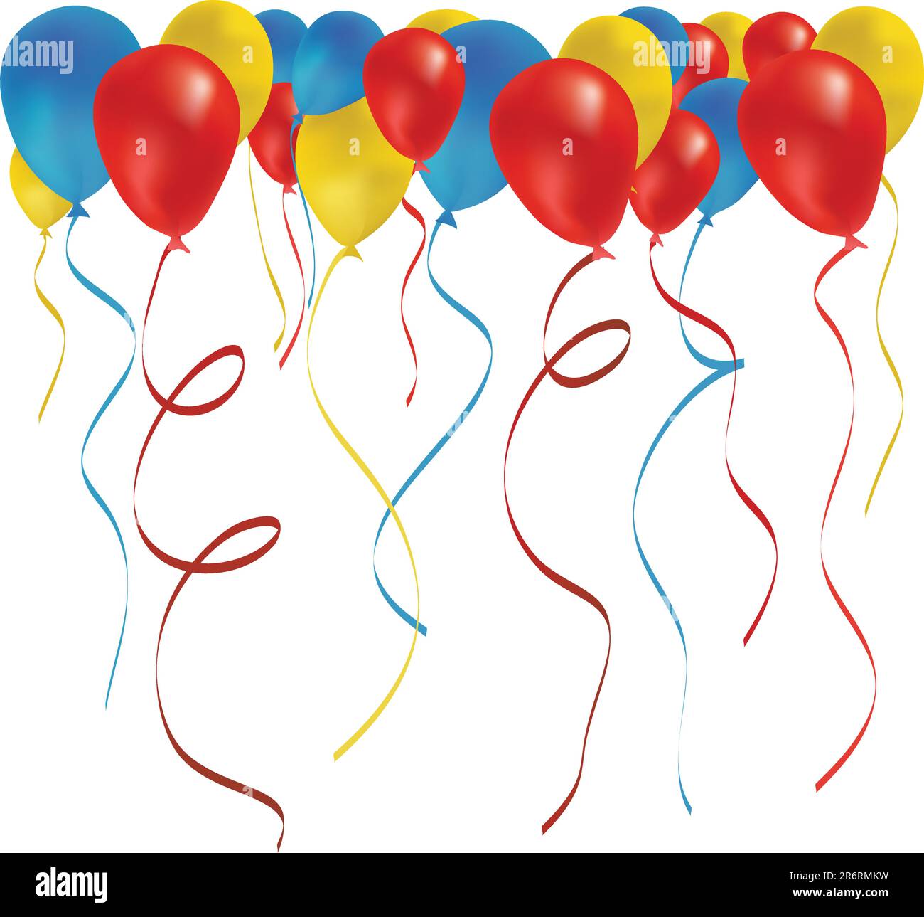 Beautiful red air balloon Stock Vector Images - Alamy