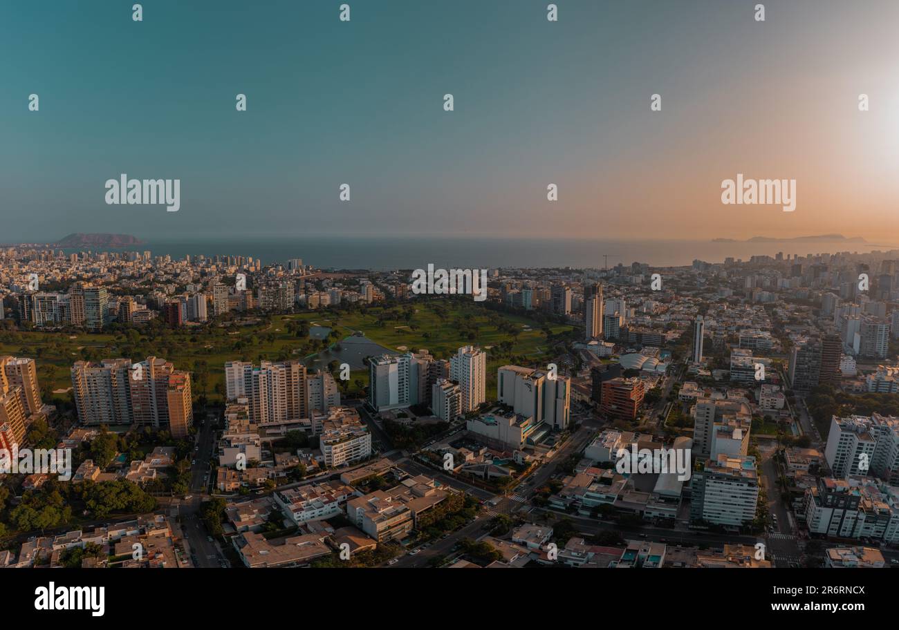 Lima peru skyline golf hi-res stock photography and images - Alamy