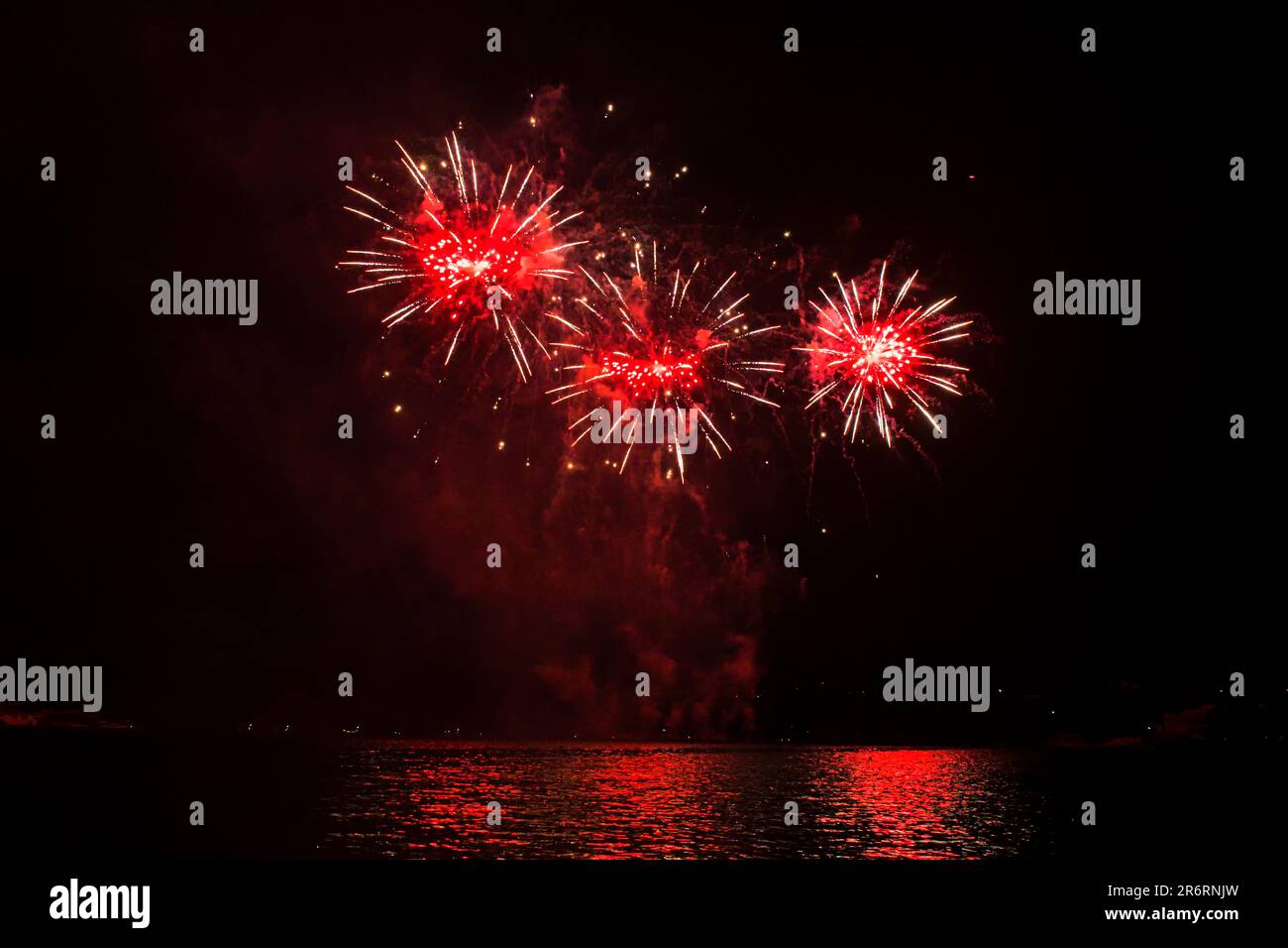 Brno, Czech Republic. 10th June, 2023. The first competitive fireworks ...