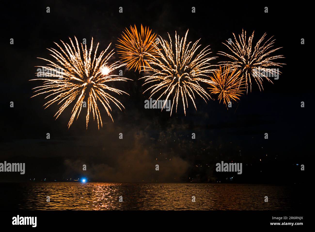 Brno, Czech Republic. 10th June, 2023. The first competitive fireworks ...