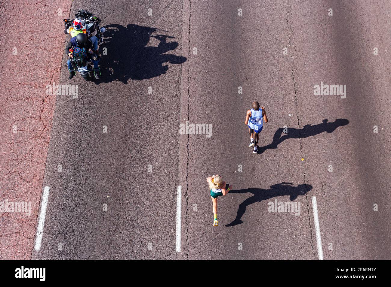2023 Edition of the Comrades, Pietermaritzburg to Durban. Photo of one ...