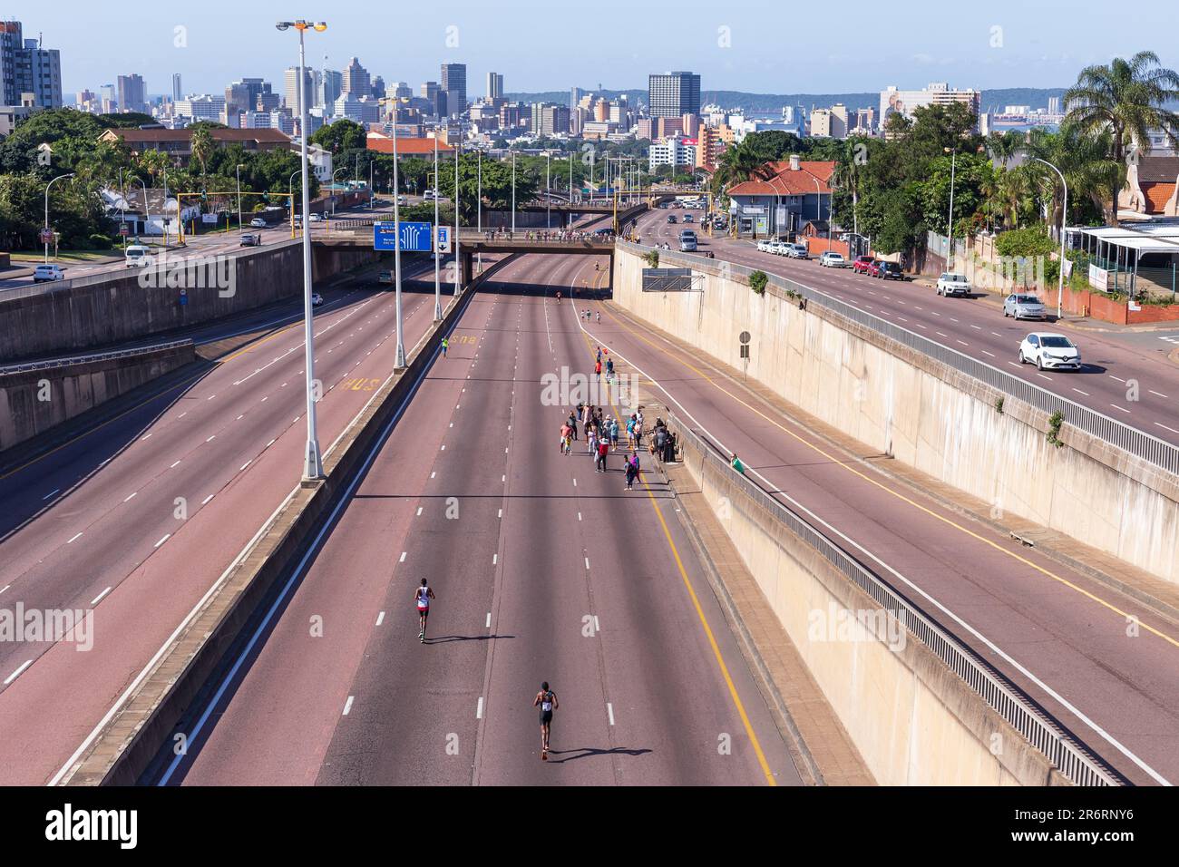 Durban, South Africa - June the 11th 2023. 2023 Edition of the Comrades ...