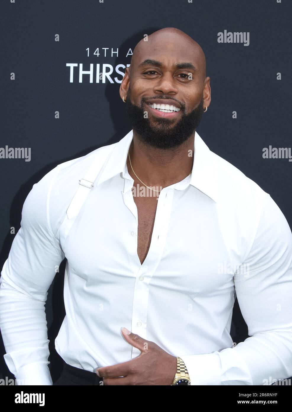 Los Angeles, California, USA 10th June 2023 Trainer Corey Calliet ...