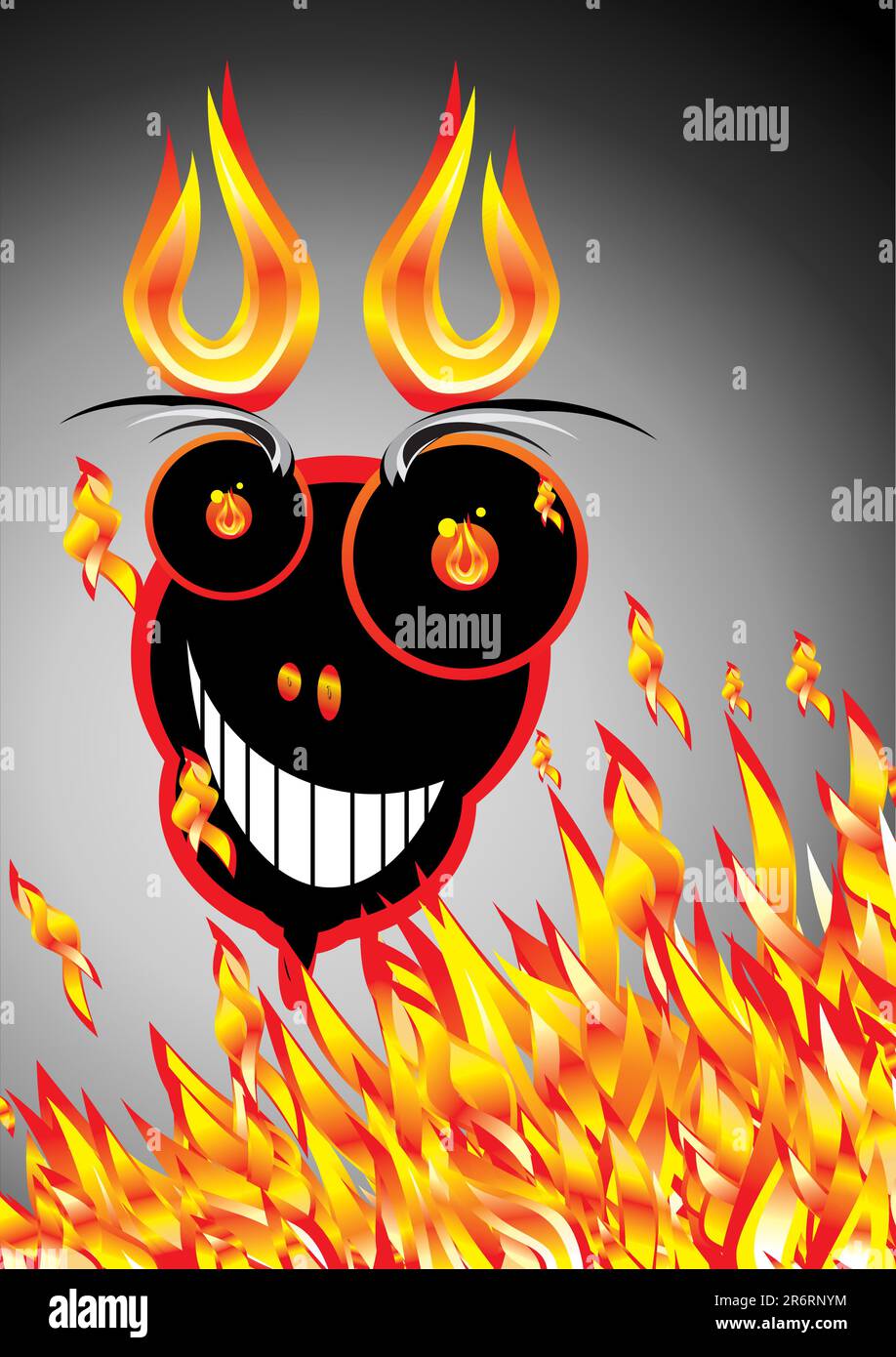 Golden monster Stock Vector Images - Alamy