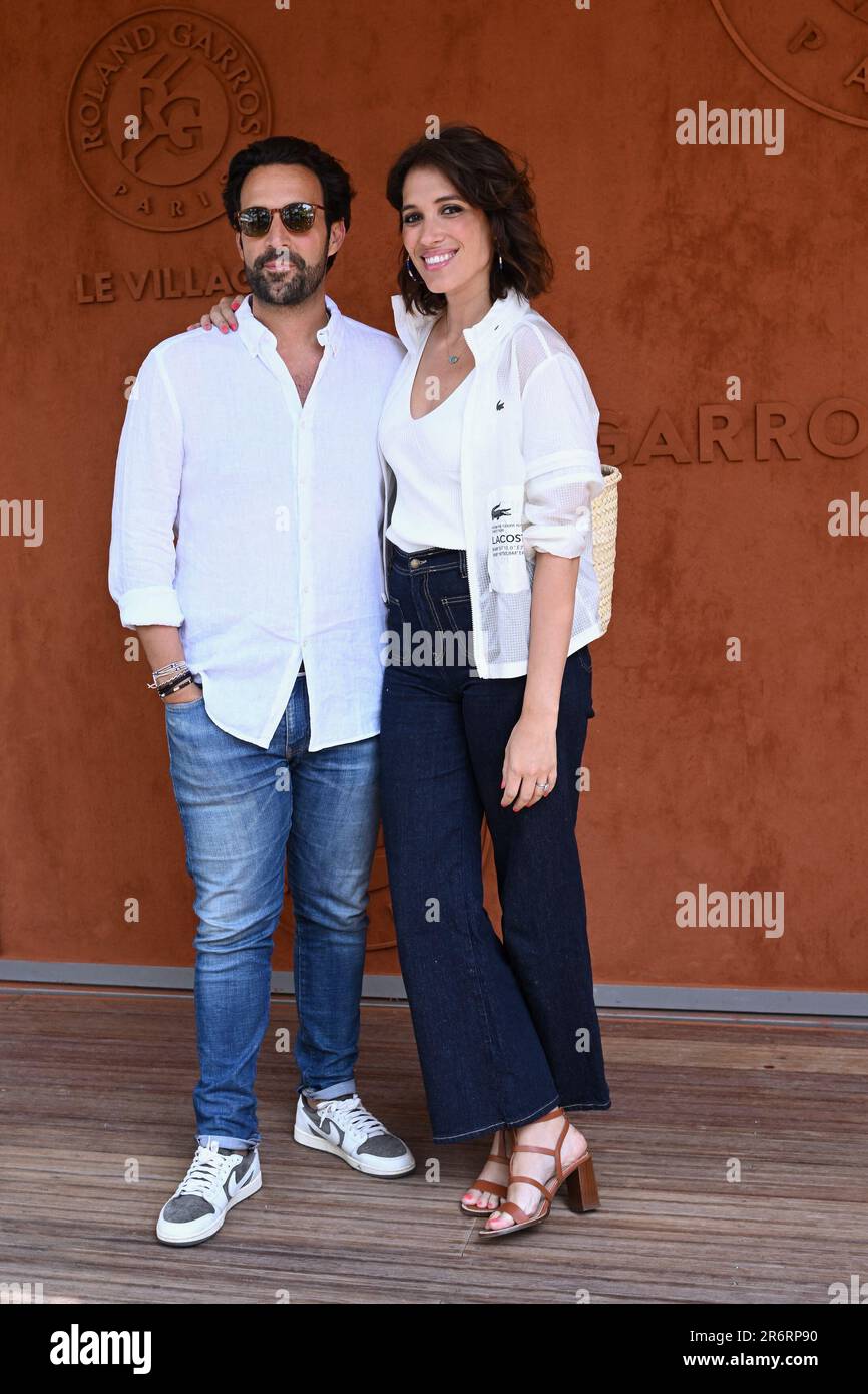 Paris, France. 16th May, 2023. Greg Levy and Laurie Cholewa attending the 2023 French Open at ...