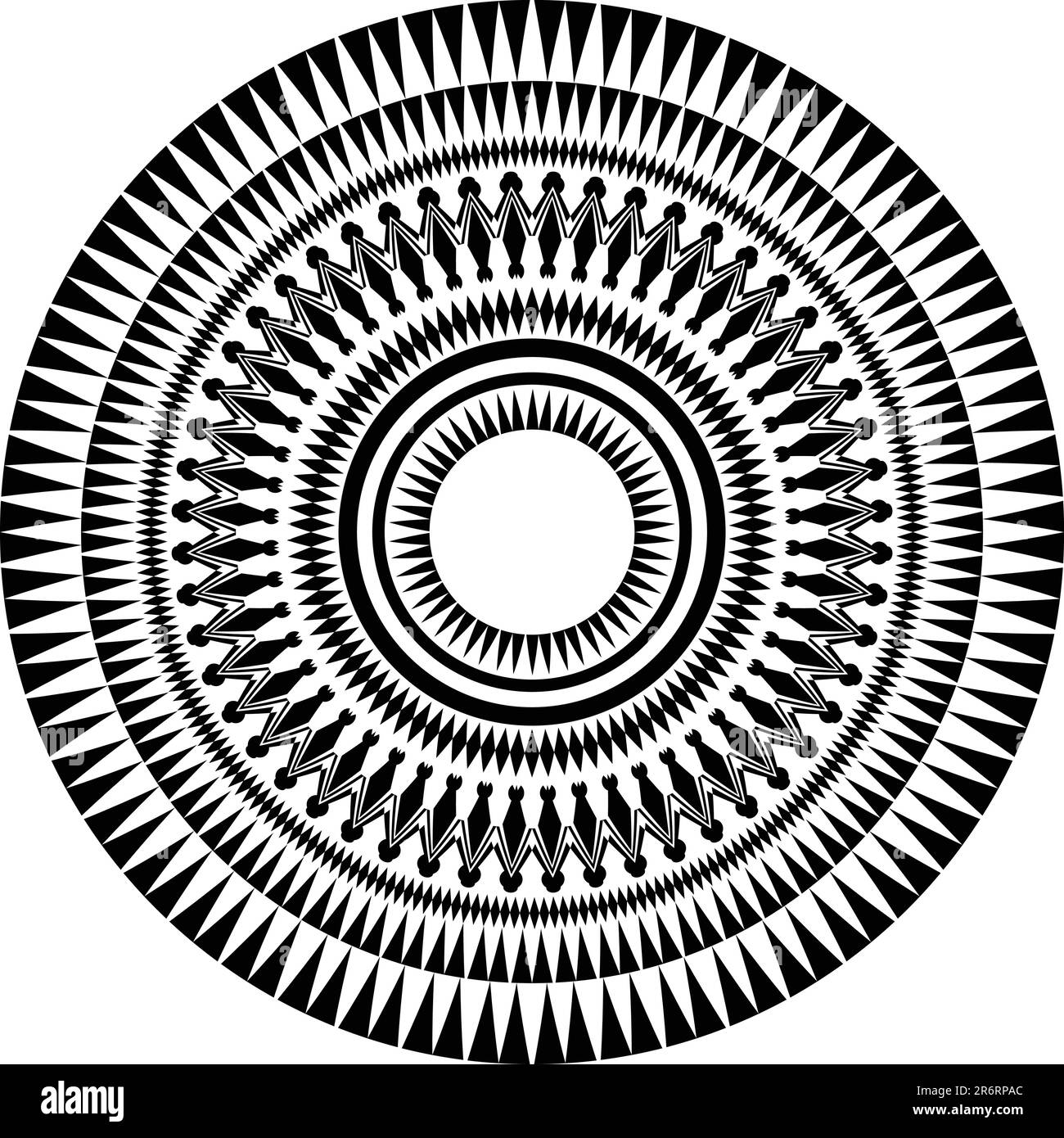 vector tribal circle Stock Vector Image & Art - Alamy