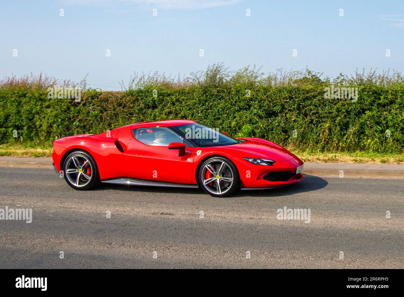 2022 Red Ferrari 296 GTB S-A 296 Gtb S-A. V6 830 PHEV 7.45Kwh Start ...