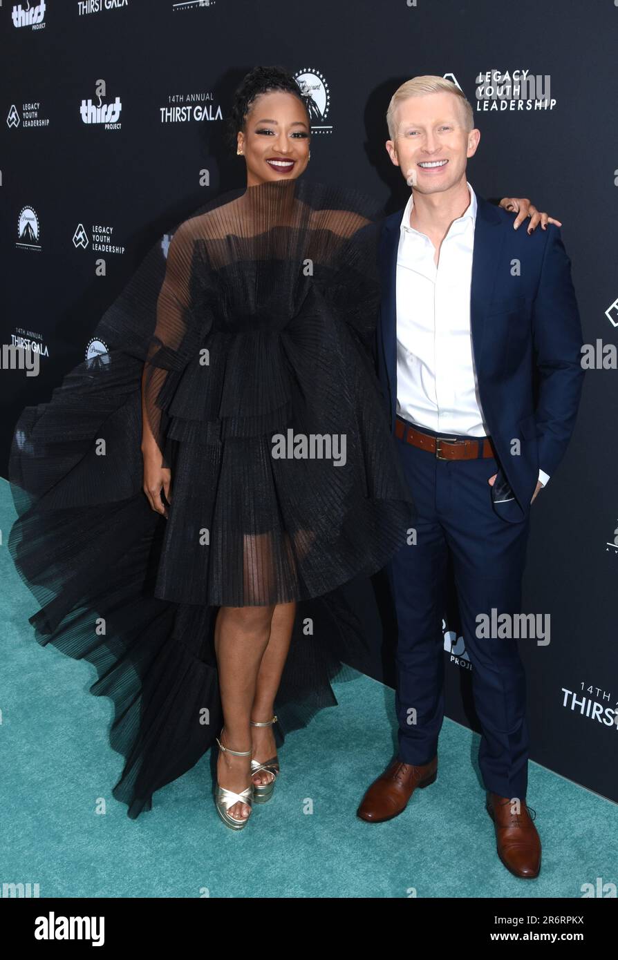 Los Angeles, California, USA 10th June 2023 Actress Monique Coleman and ...