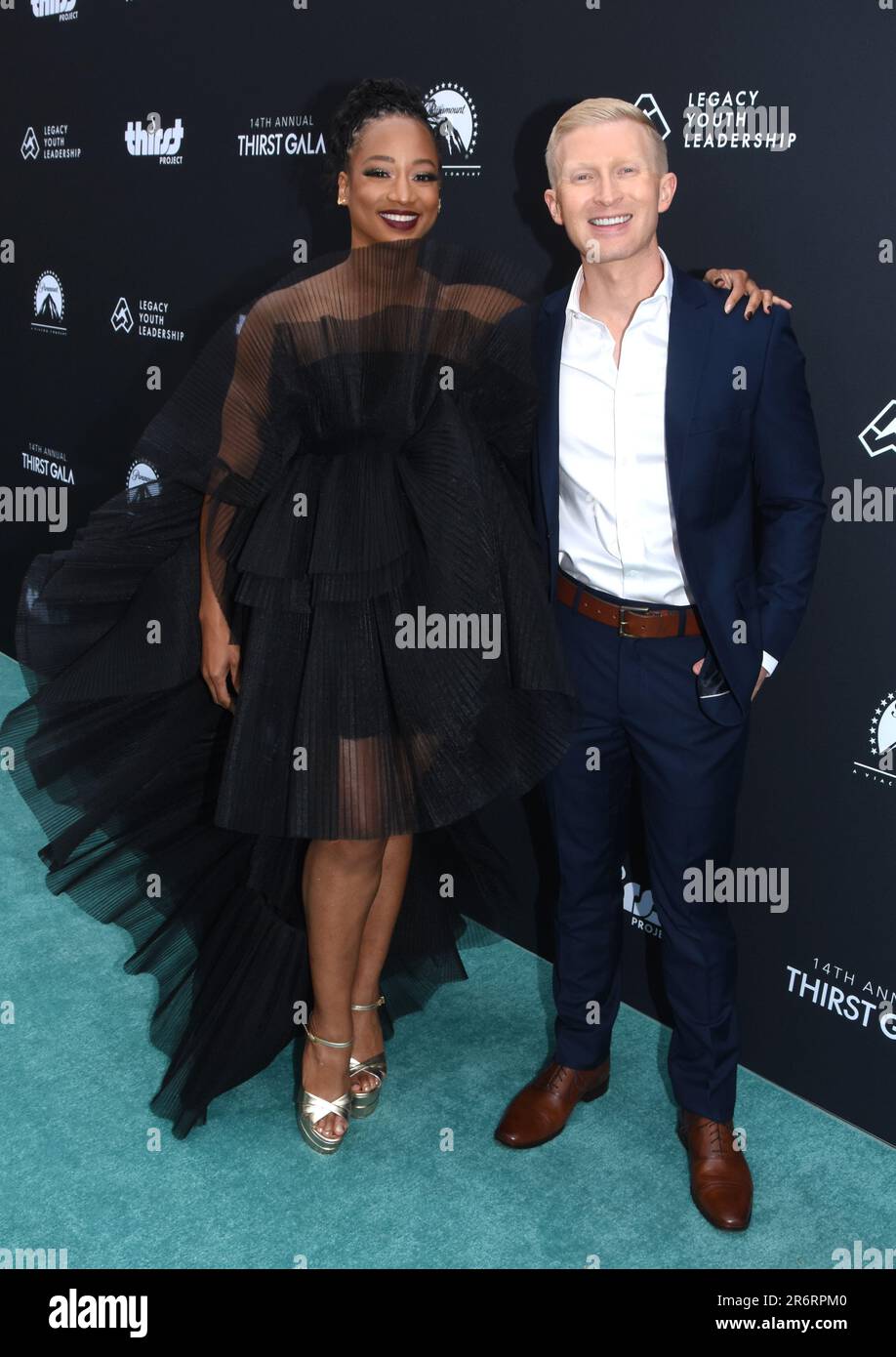 Los Angeles, California, USA 10th June 2023 Actress Monique Coleman and ...