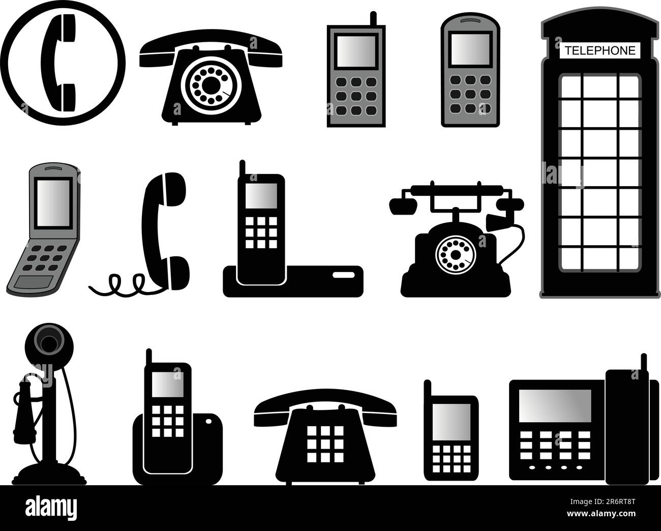 Telephone switchboard vintage Stock Vector Images - Alamy