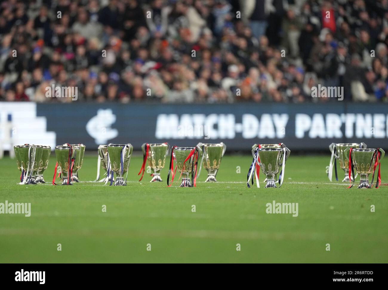 Melbourne, Australia. 11th June, 2023. Carlton and Essendon's VFL/AFL ...