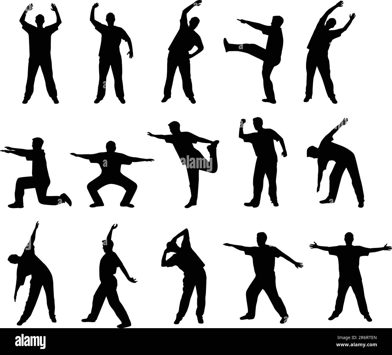 Exercise and sweat Stock Vector Images - Alamy