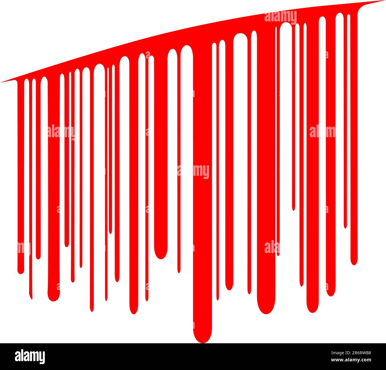 Editable vector design element of blood dripping from a cut as a ...