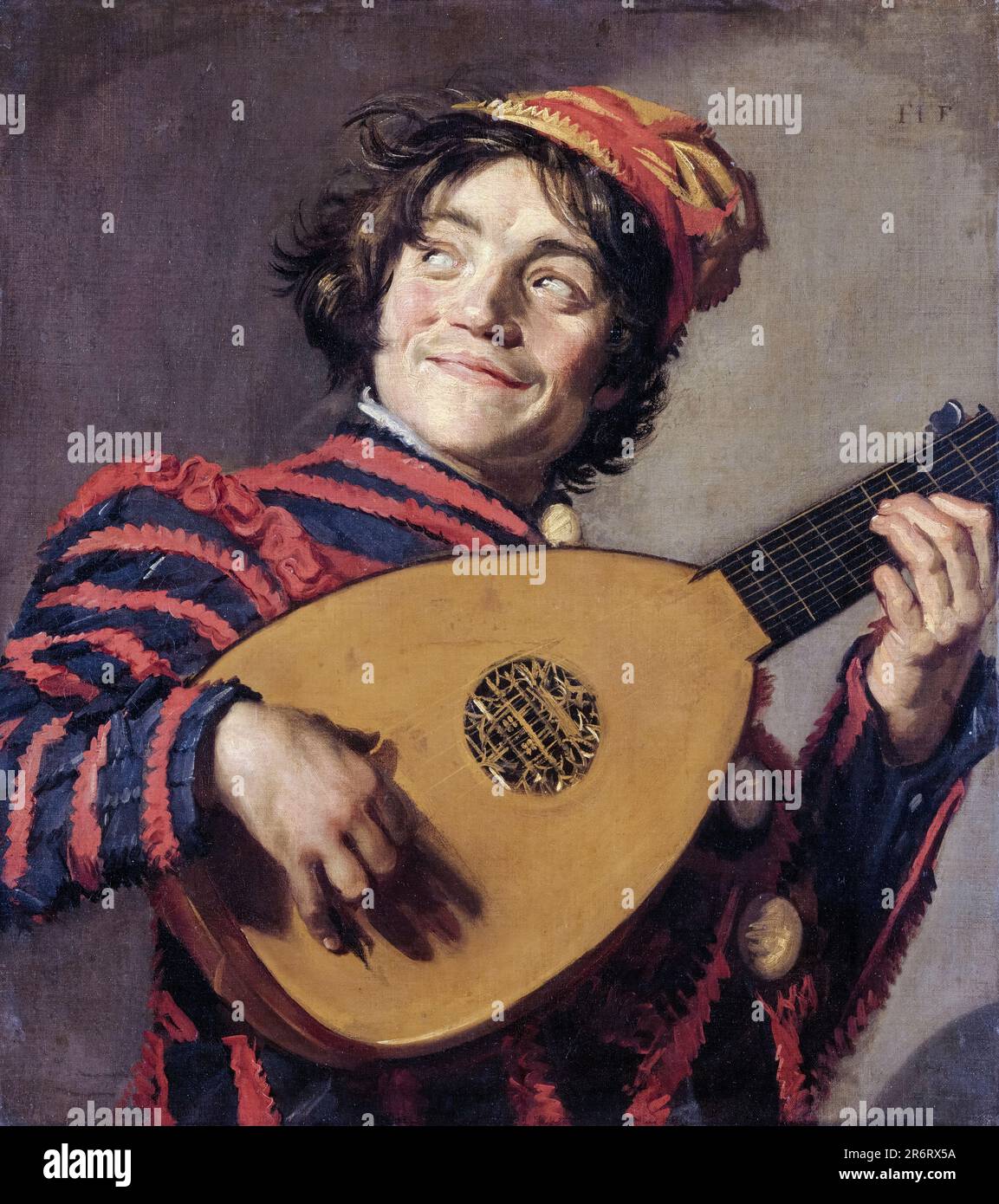 Buffoon with a lute hi-res stock photography and images - Alamy