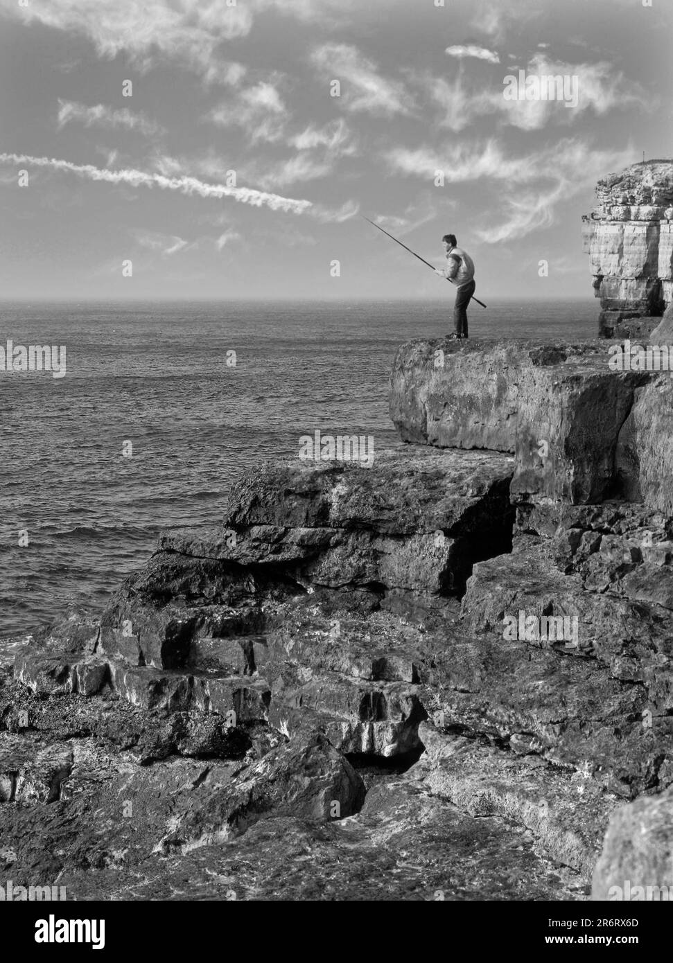 Fishing site Black and White Stock Photos & Images - Alamy