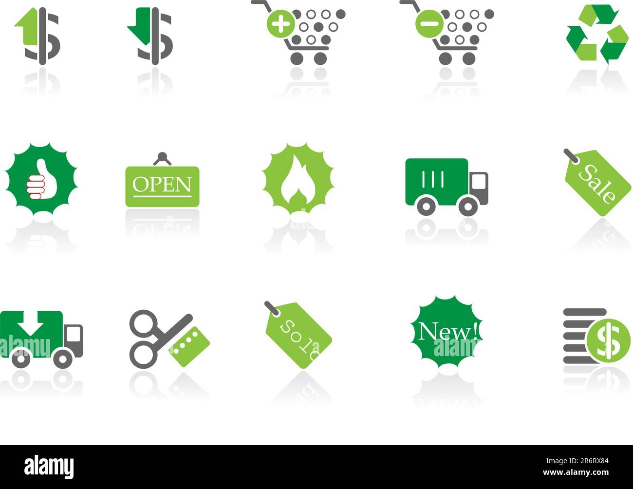 Shopping cart logo new Stock Vector Images - Alamy