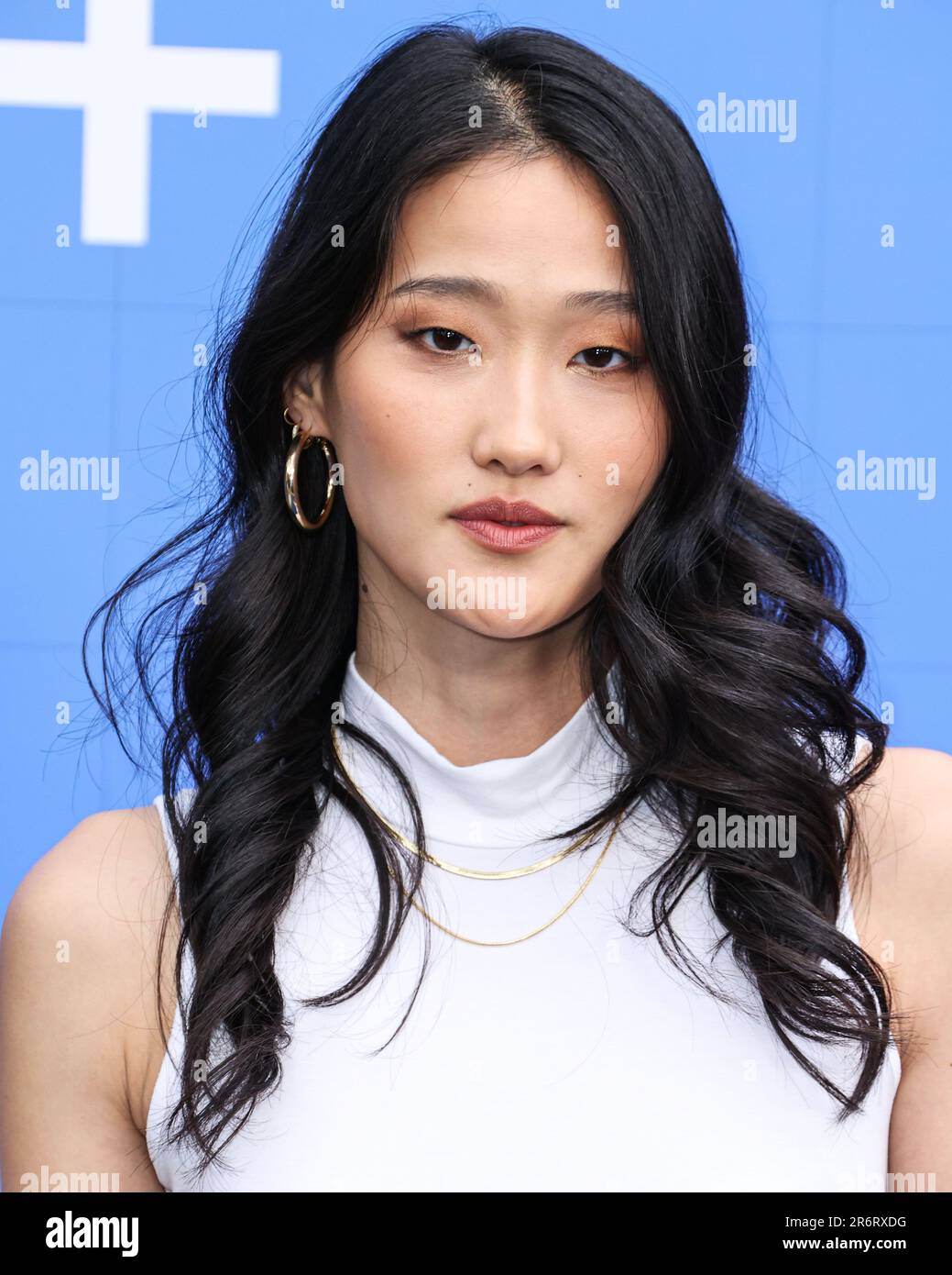 NORTH HOLLYWOOD, LOS ANGELES, CALIFORNIA, USA - JUNE 10: Actress Andie Ju arrives at Apple TV+'s ...