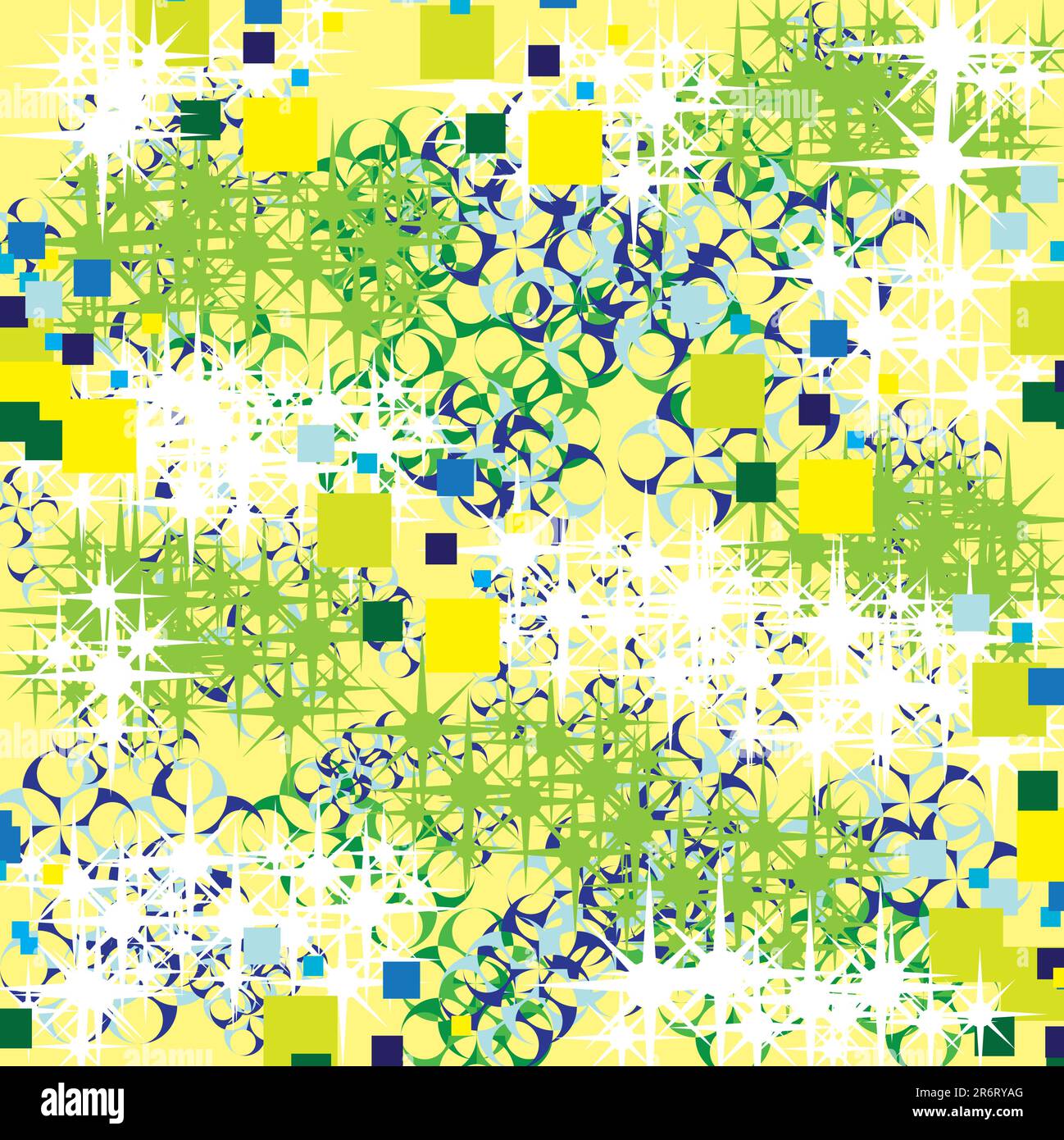 colorful background with a collection of different shapes Stock Vector ...