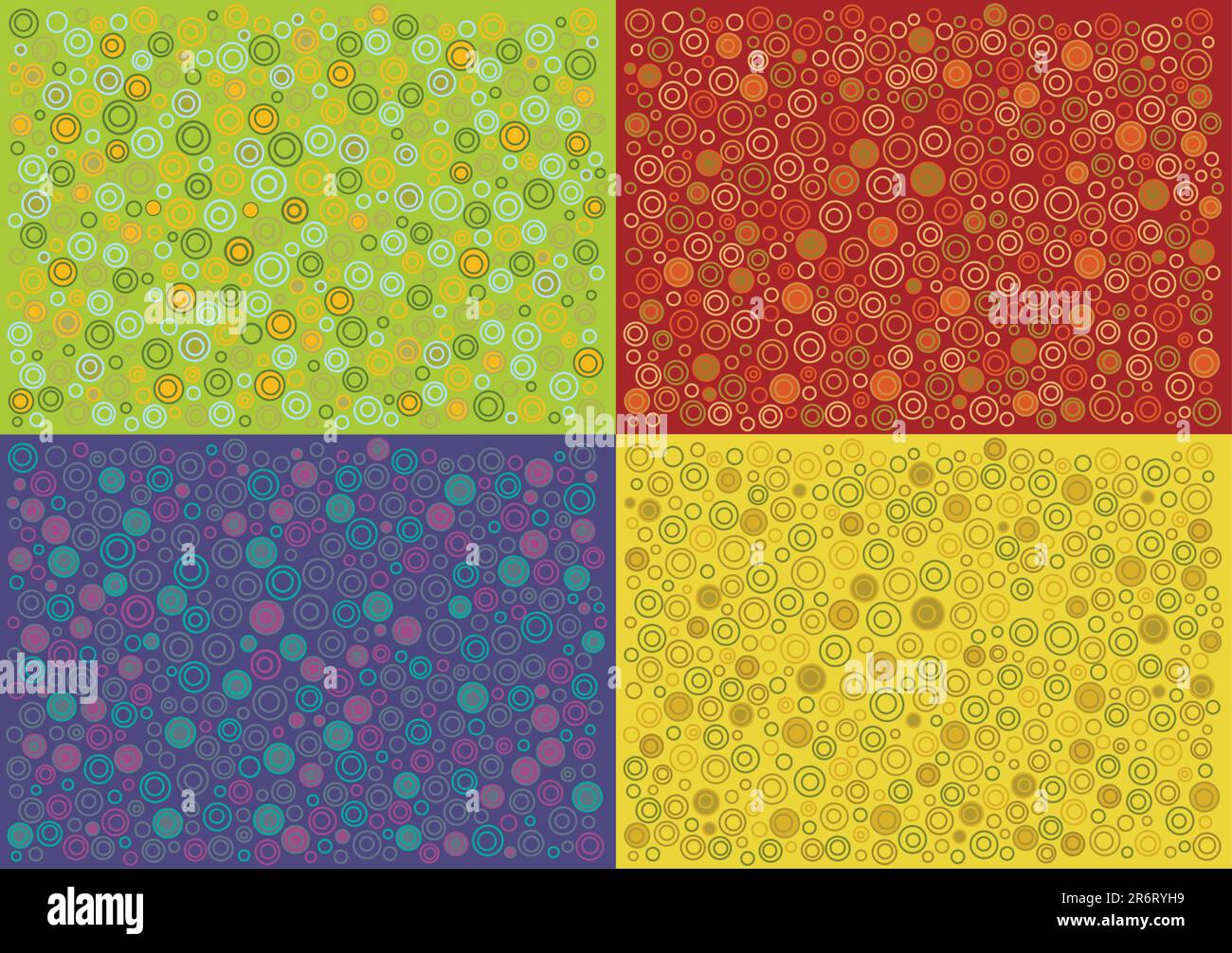 Set of multicolored patterns in ethnic Australian style Stock Vector ...