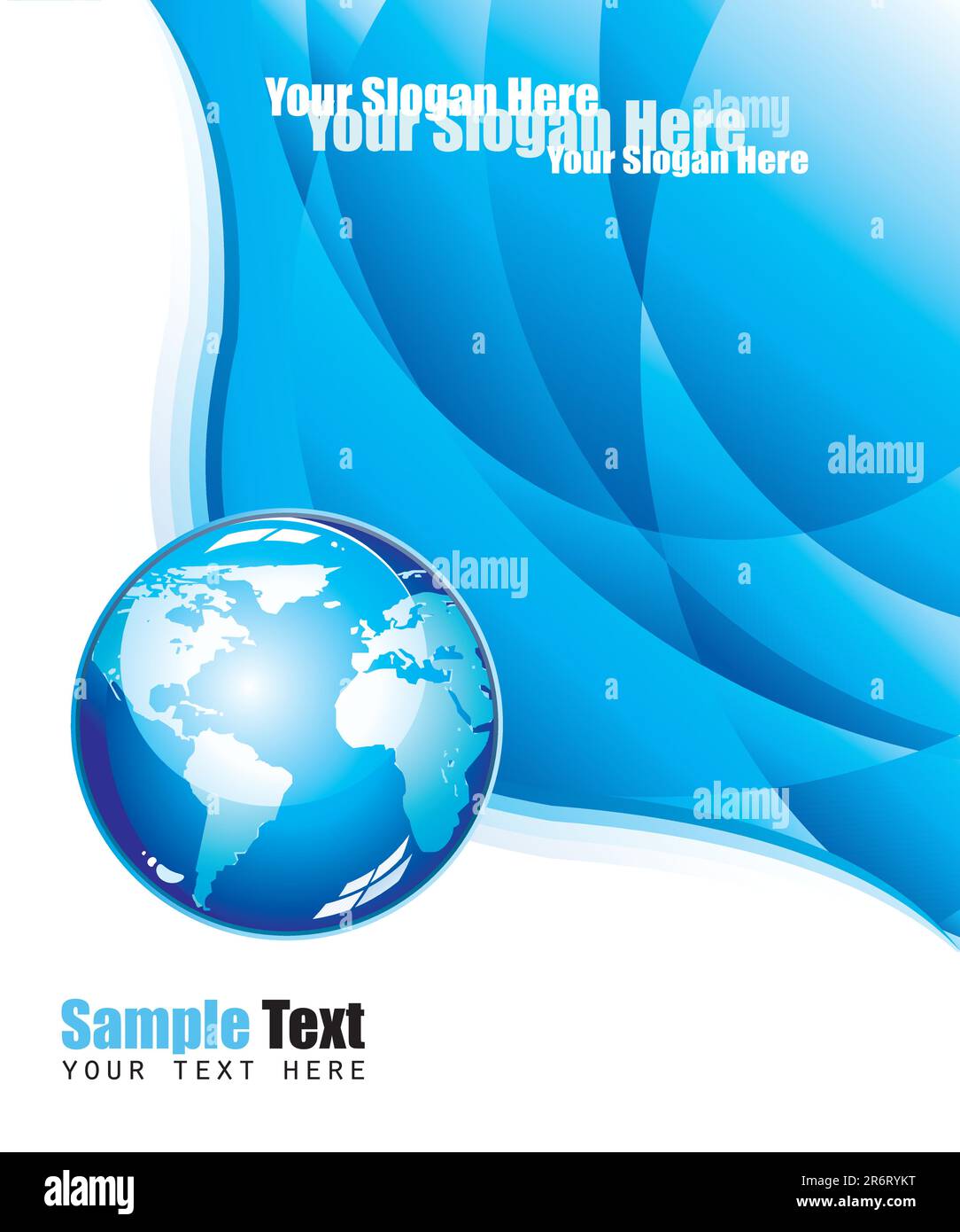 Global blue hi-res stock photography and images - Alamy