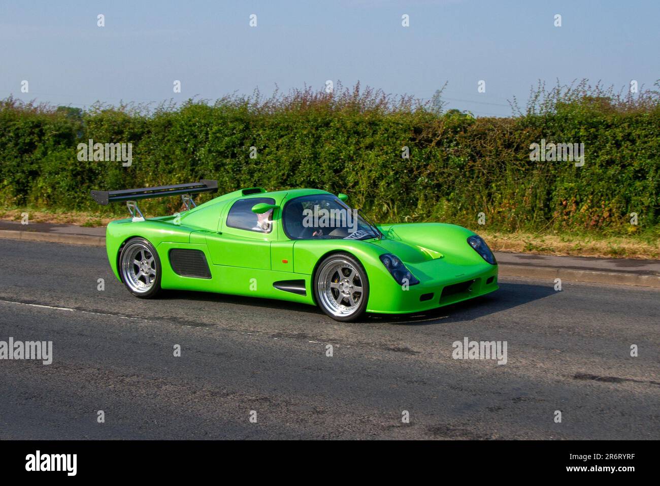 2011 6ltr, Green Ultima Gtr Sports Petrol 5700 cc, V8 mid-engined, rear ...