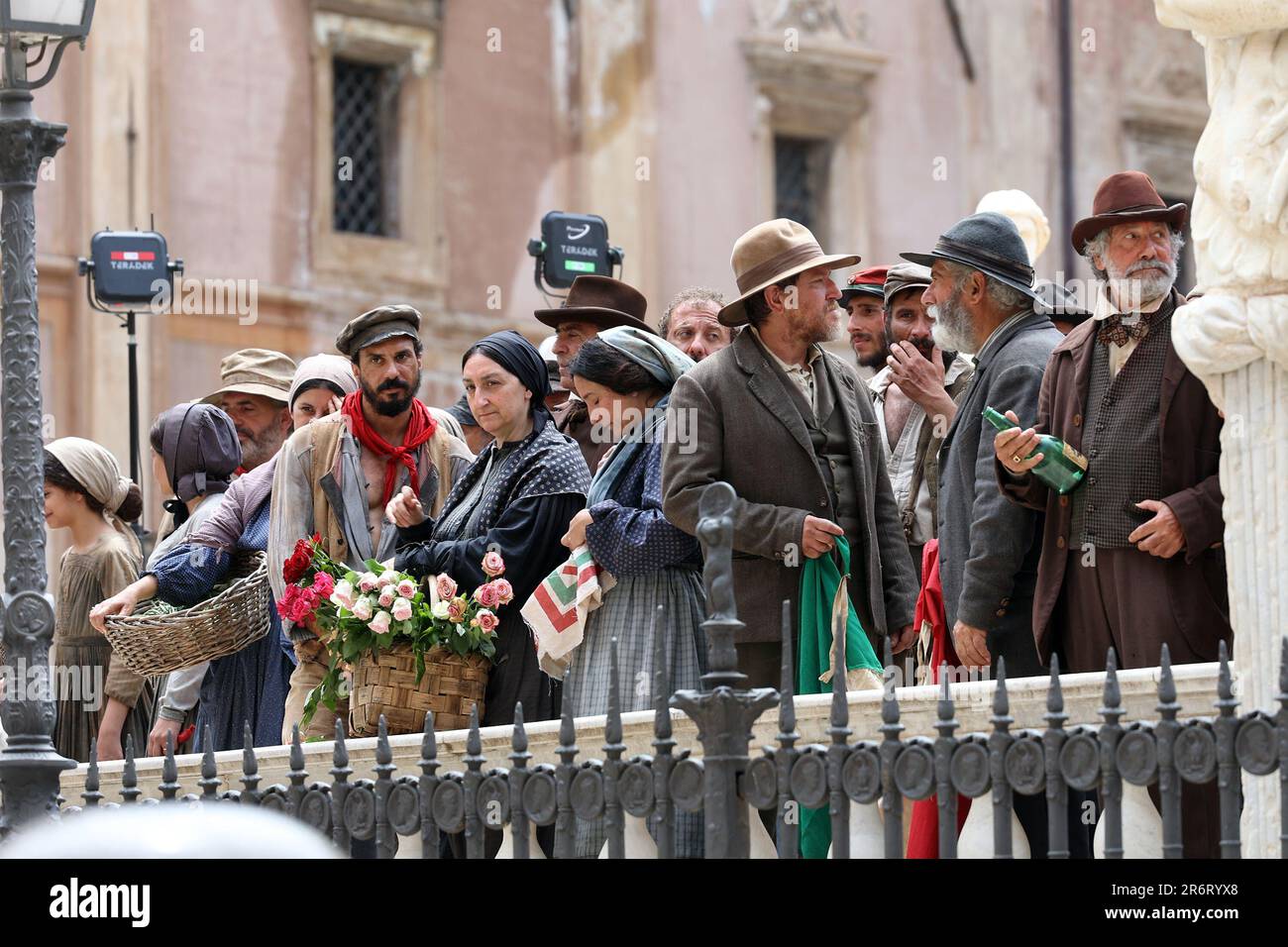Palermo, Italy. 10th June, 2023. THE GATTOPARDO FILMING IN PALERMO FOR ...